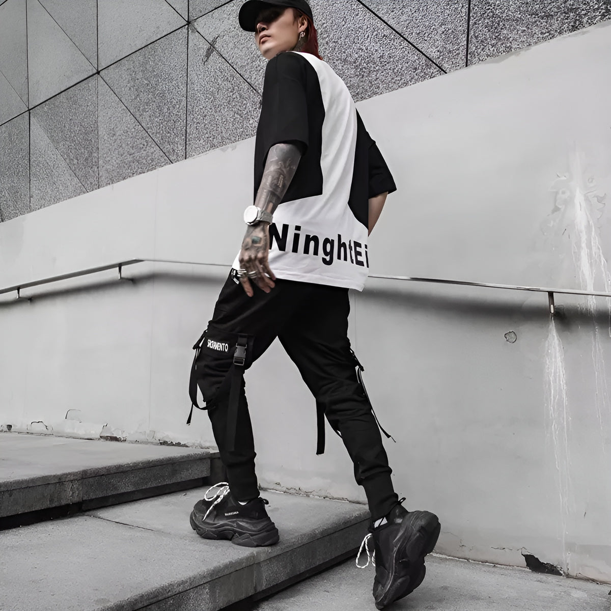 Cargo Pants With Straps Men's – Techwear UK