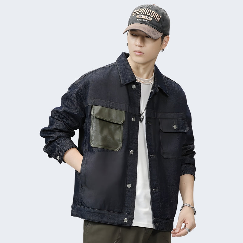 Cargo Denim Jacket – Techwear UK