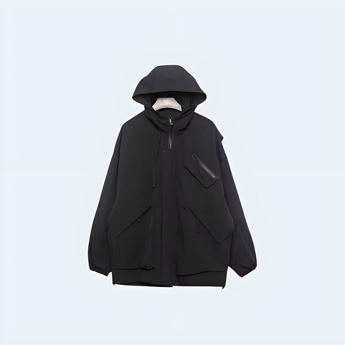 Cargo Jacket With Hood – Techwear UK