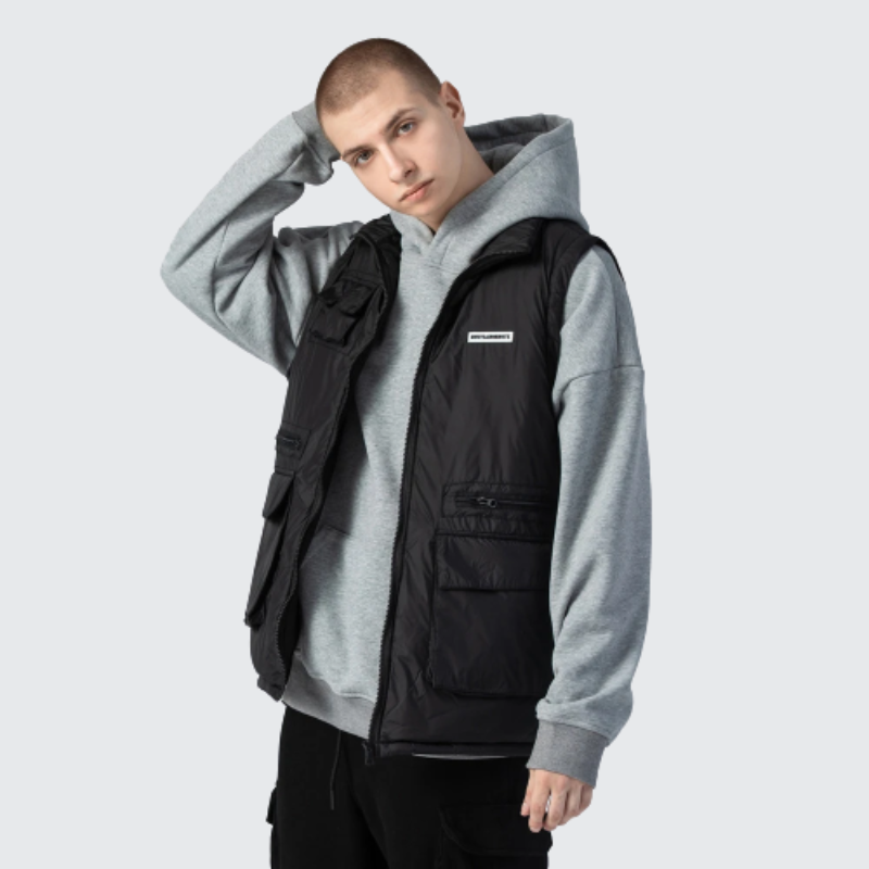 Black Techwear Vest – Techwear UK