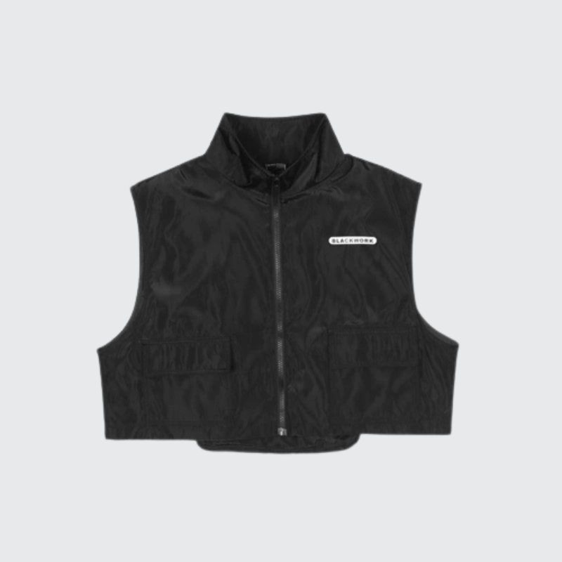 Black Work Vest Men's – Techwear UK