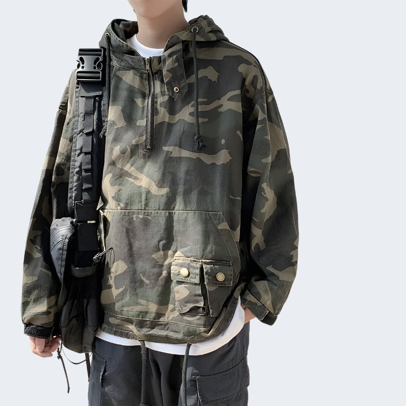 Camo Cargo Jacket – Techwear UK