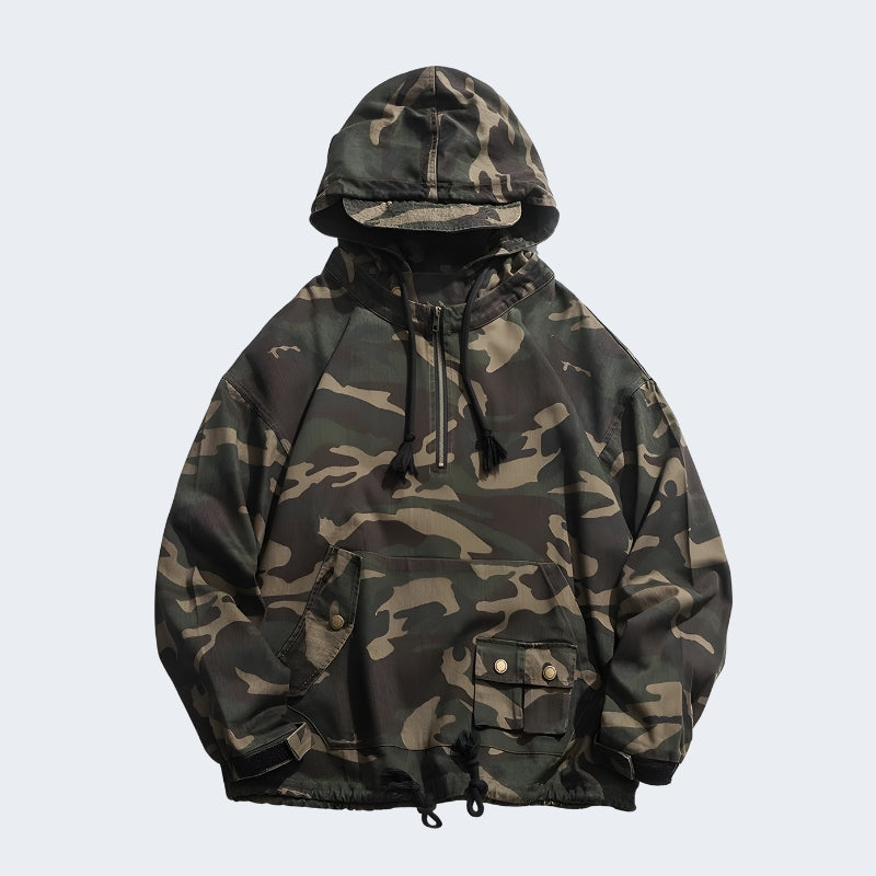 Camo Cargo Jacket – Techwear UK