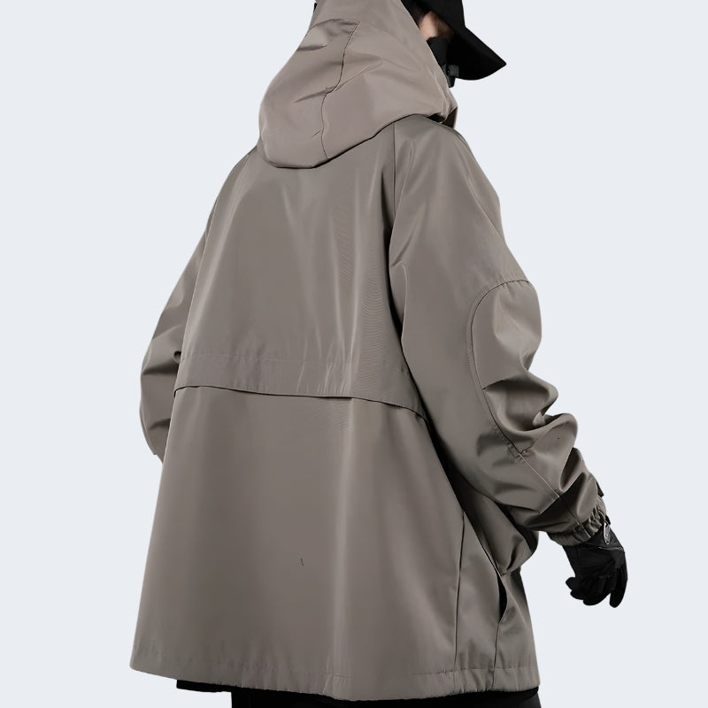 Double Layer Zip Hoodie – Techwear UK