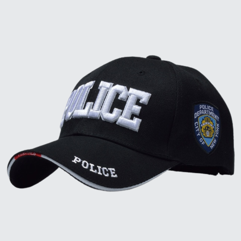 Police Embroidered Hat – Techwear UK