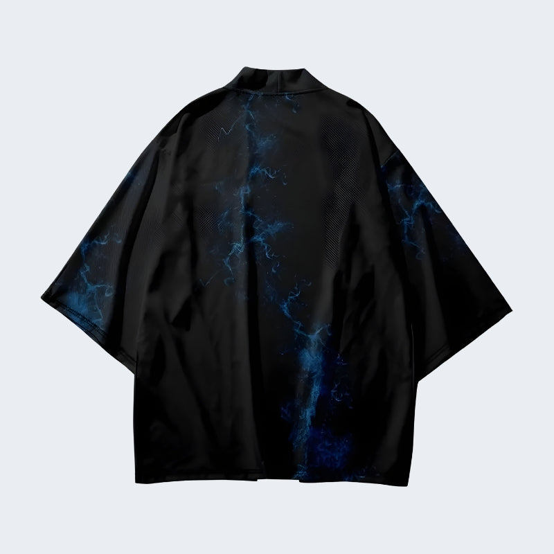 Lightning Blue Kimono – Techwear UK