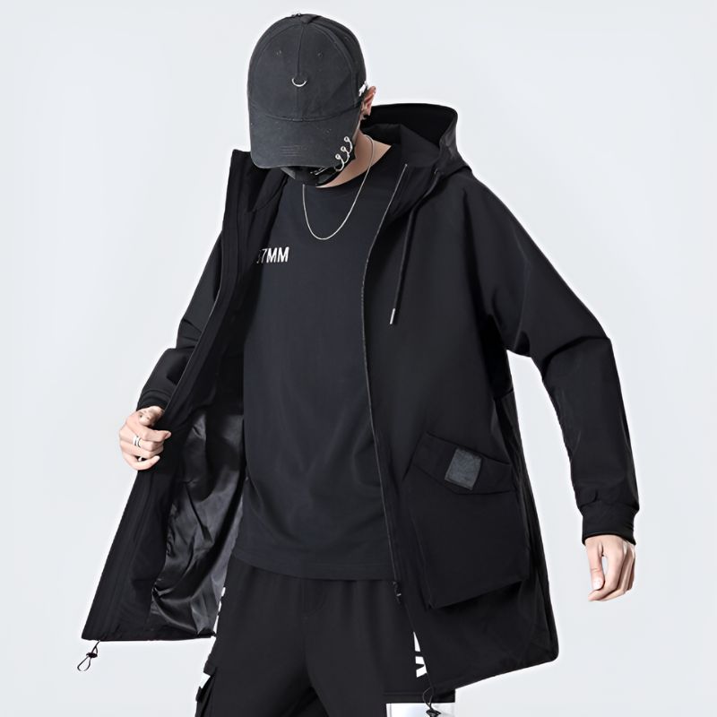 Men Cape Hoodie – Techwear UK