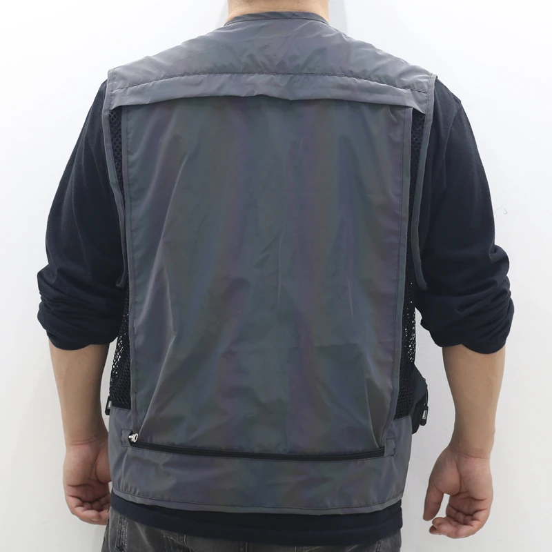Reflective Cargo Vest – Techwear UK