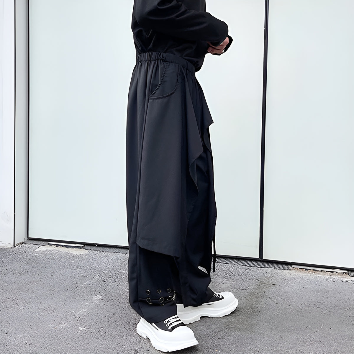 Black Hakama Pants – Techwear UK