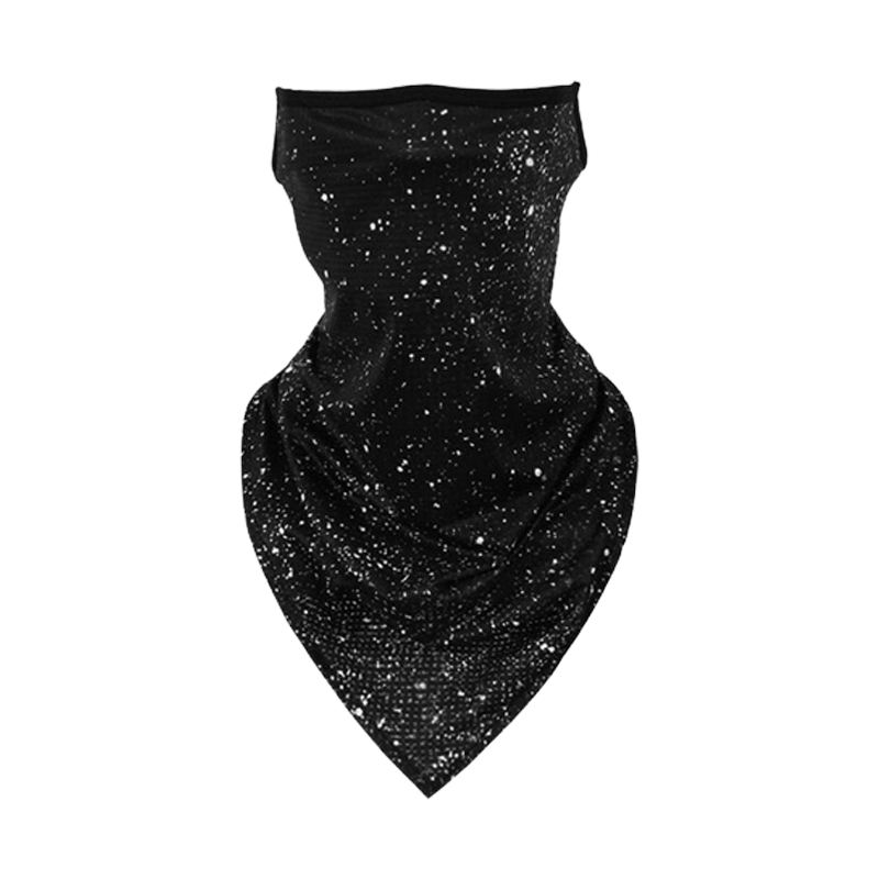 Black Neck Scarf Mask – Techwear UK