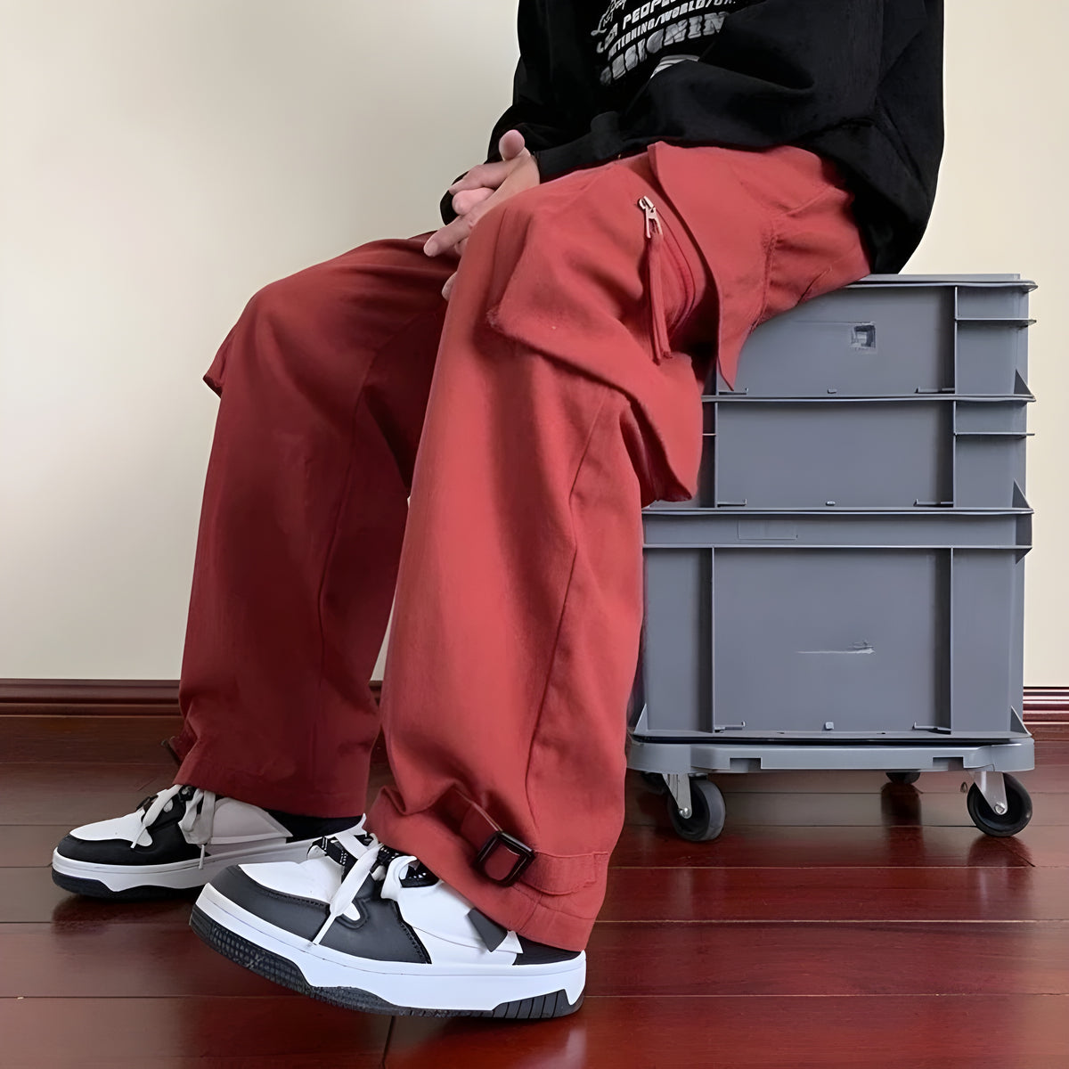 Red Techwear Pants – Techwear UK