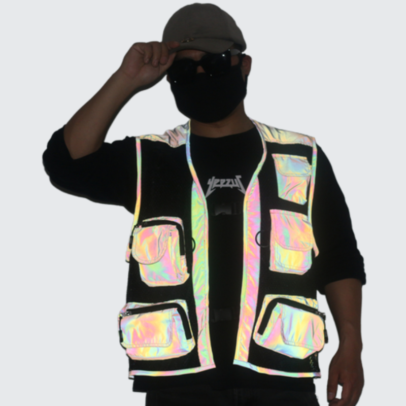 Reflective Cargo Vest – Techwear UK