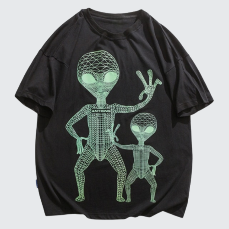 Alien Graphic Tee – Techwear UK