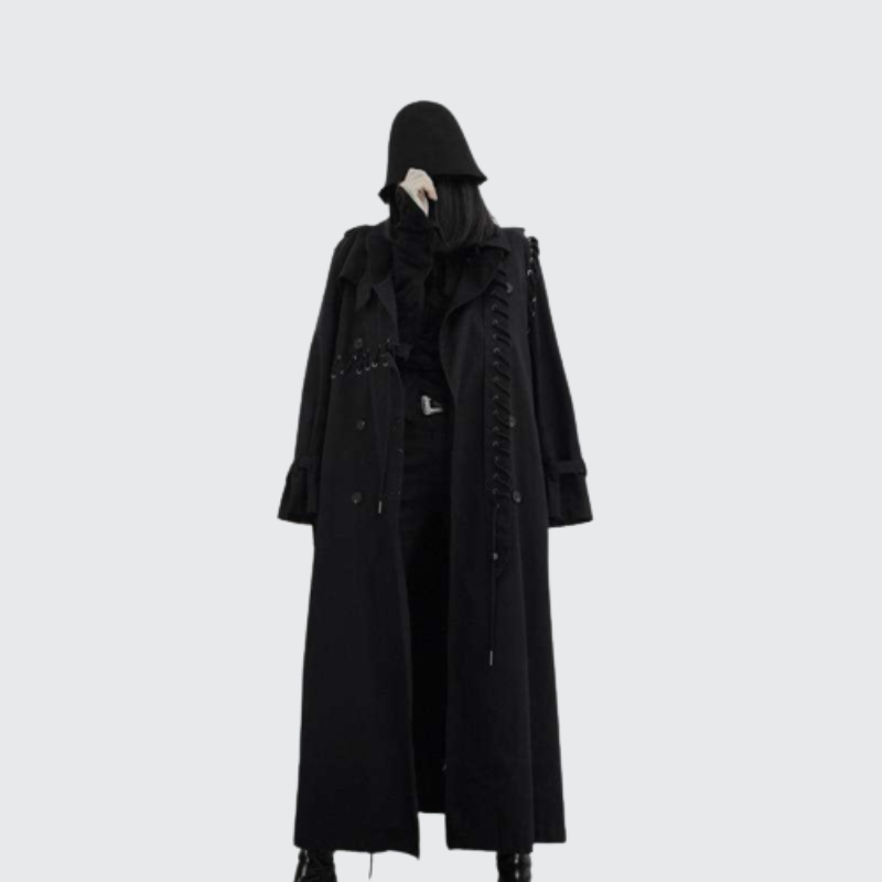 Gothic Trench Coat Women's – Techwear UK