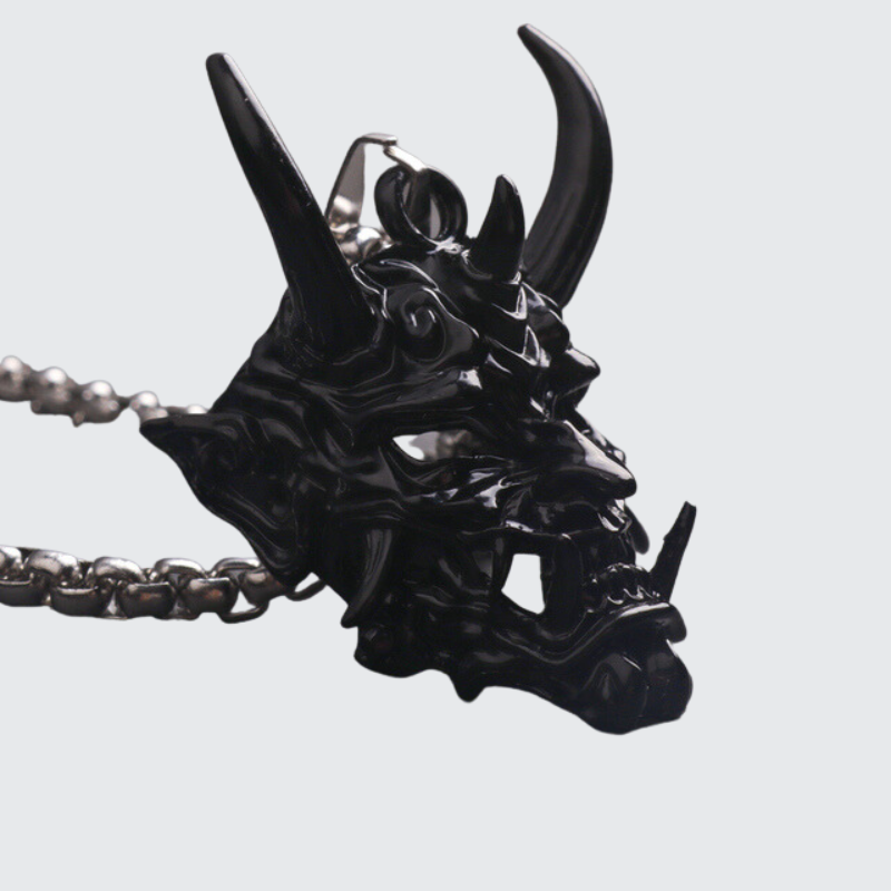 Demon Head Necklace – Techwear UK