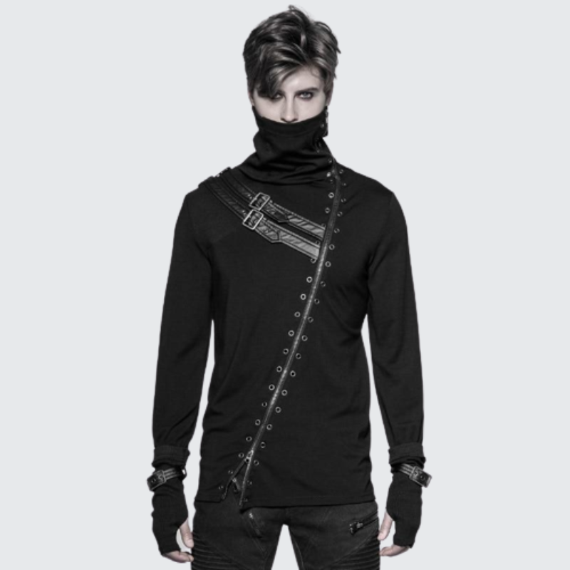 Goth Black Long Sleeves – Techwear UK