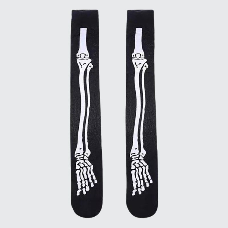 Goth Skeleton Socks – Techwear UK