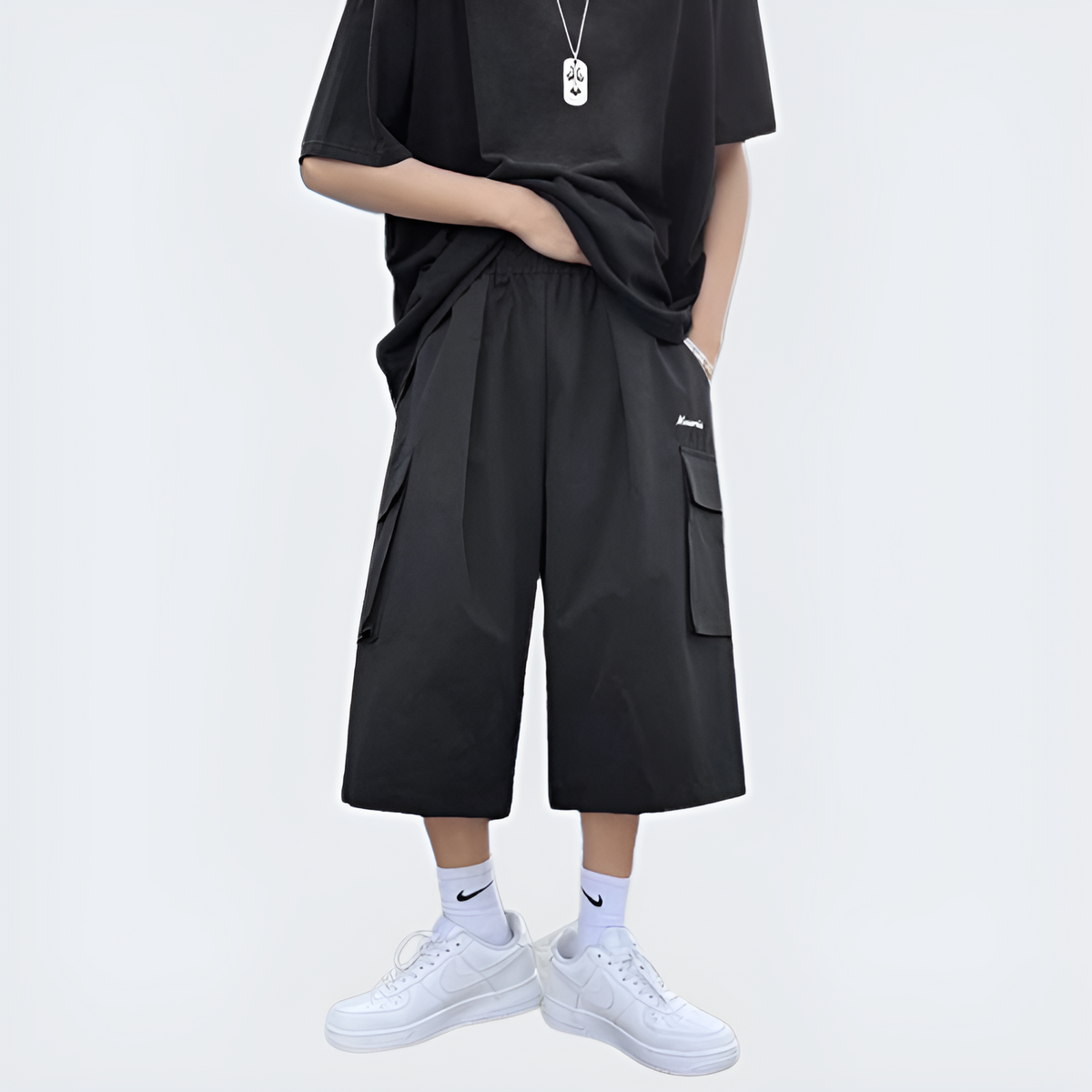 Cropped Cargo Pants Men – Techwear UK