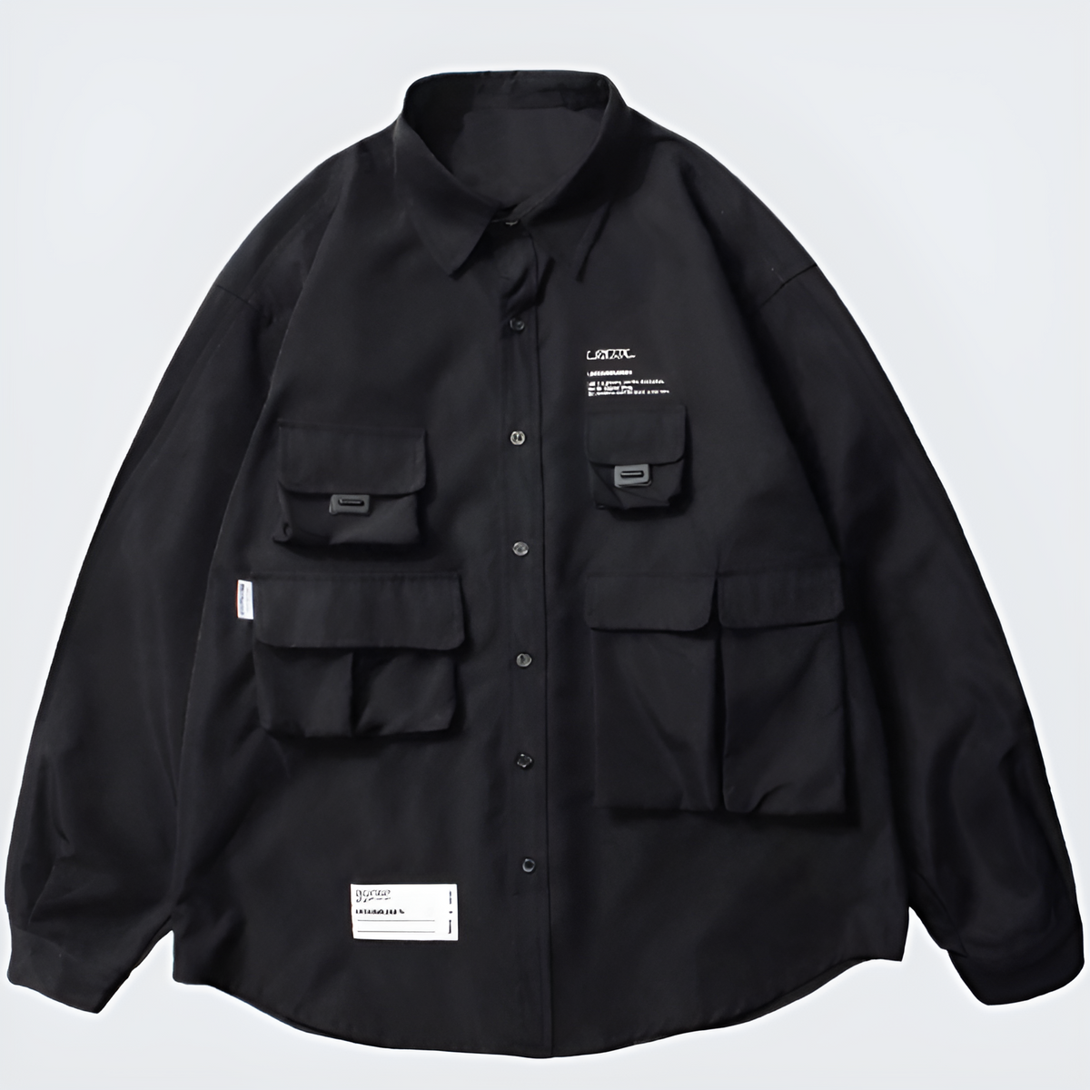 Multi Pocket Long Sleeve Shirt – Techwear UK