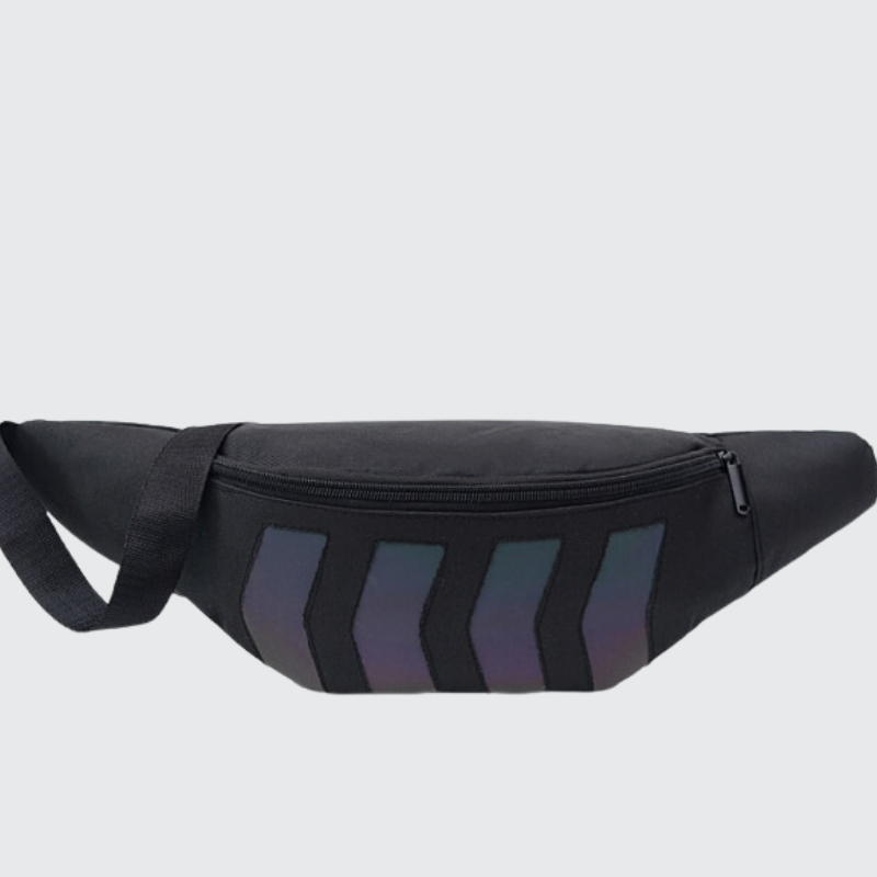 Reflective Techwear Waist Bag – Techwear UK