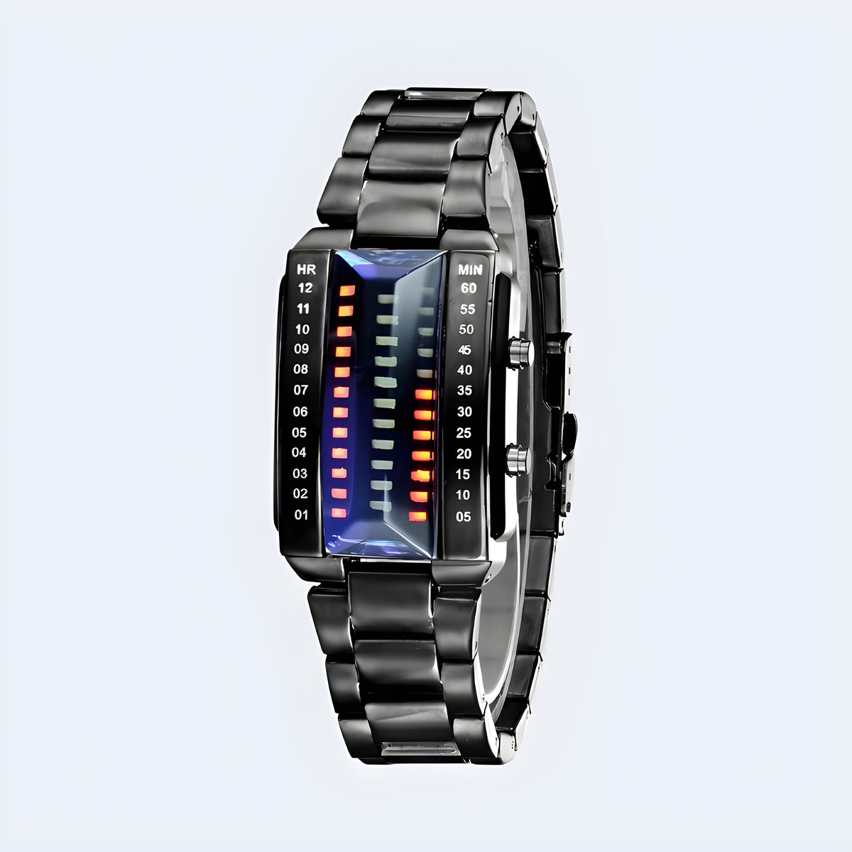 Techwear Red Binary Watch – Techwear UK