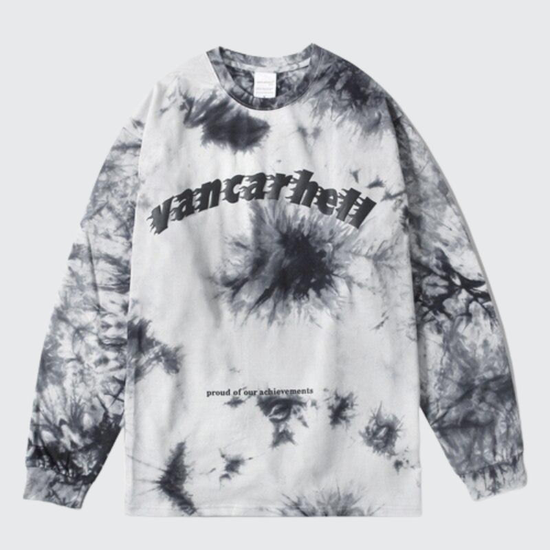 Vancarhell Tie Dye Long Sleeve – Techwear UK
