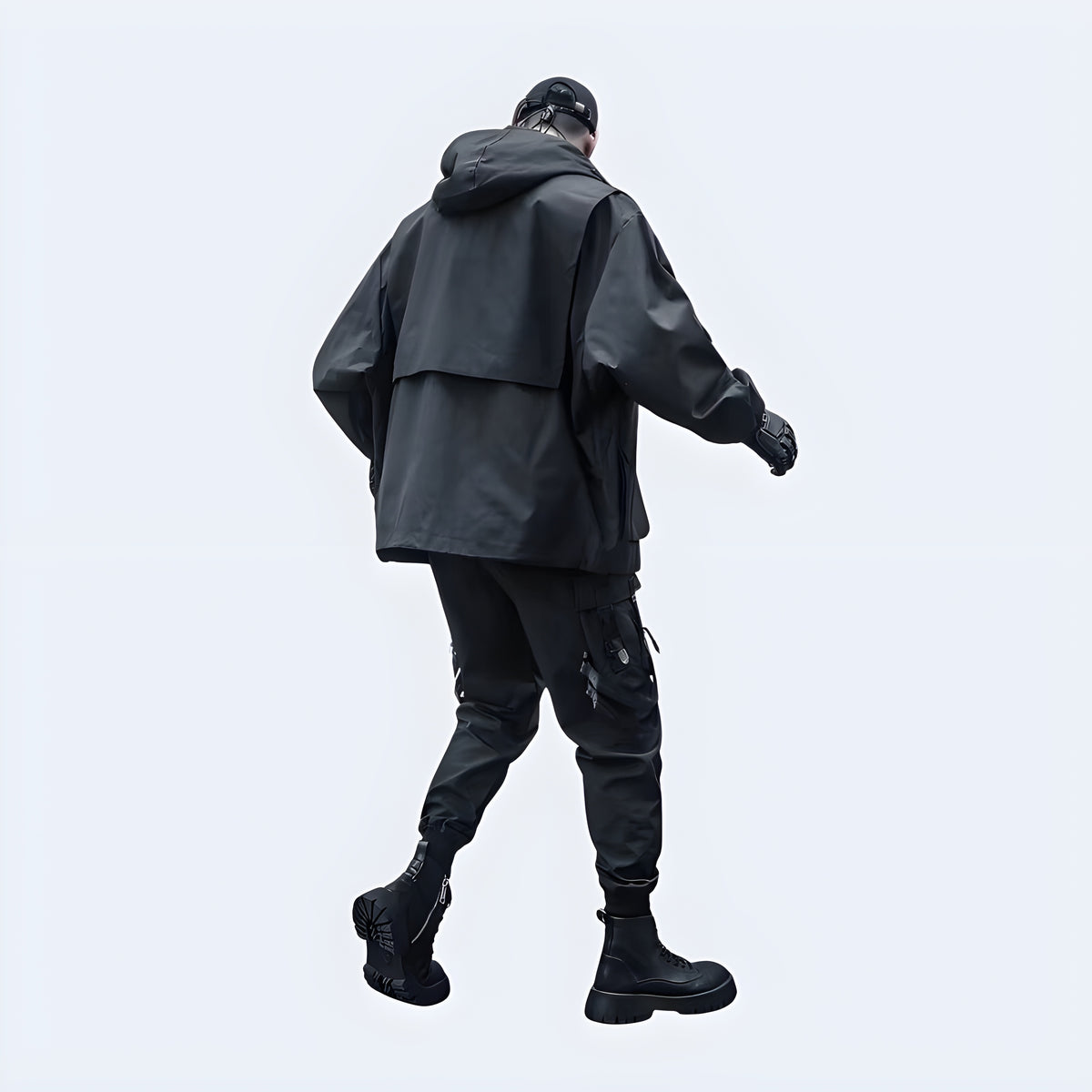 Cargo Jacket With Hood – Techwear UK