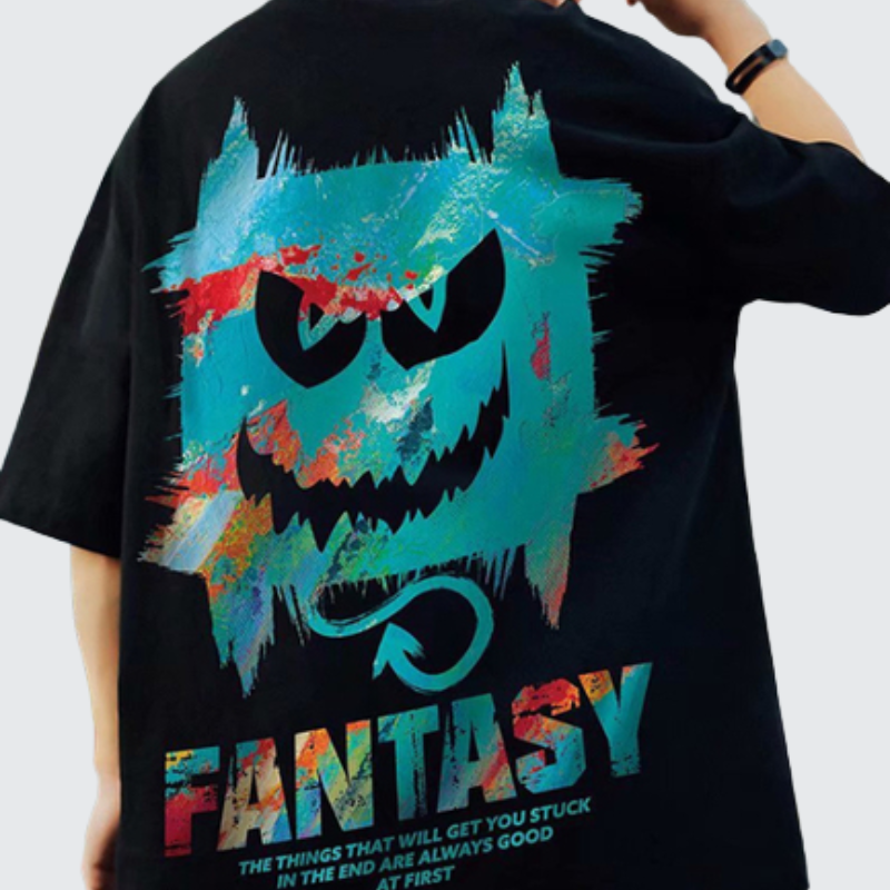 Devil Harajuku T-Shirt – Techwear UK