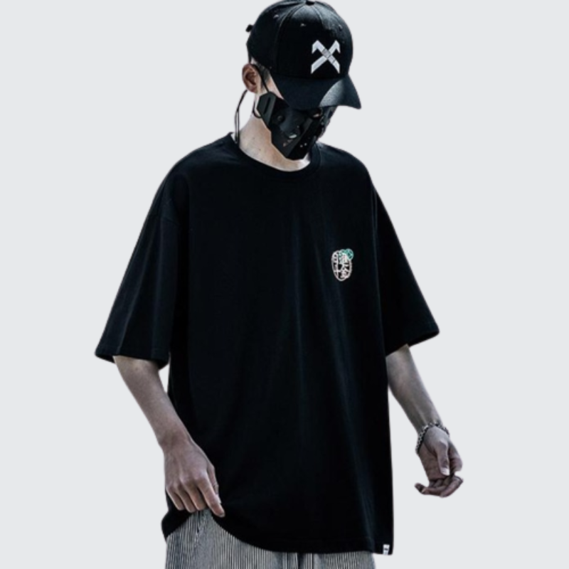 Japanese Style Oversized T-shirt – Techwear UK