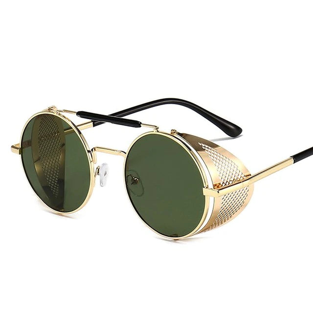 Steampunk Round Frame Glasses – Techwear UK