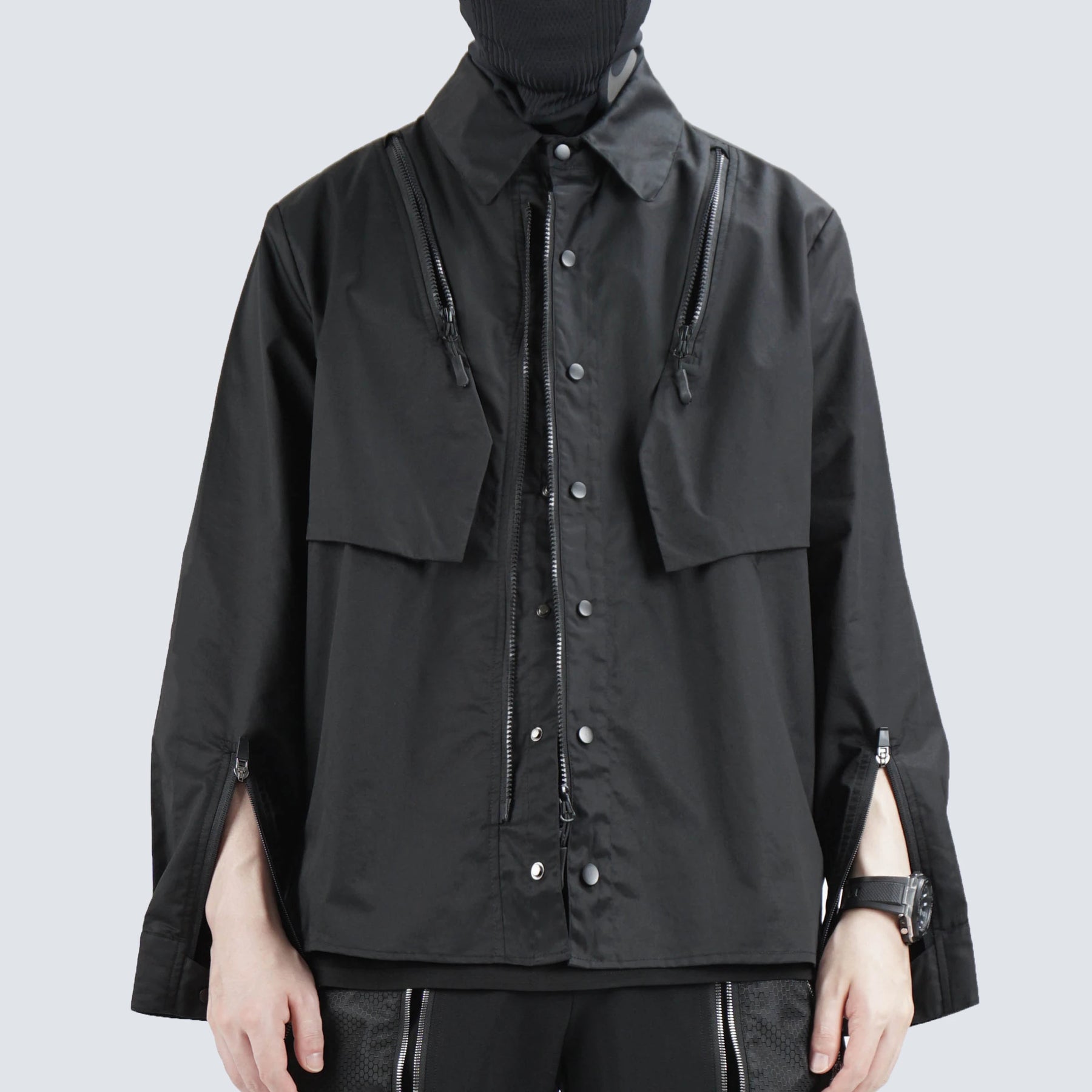 Silenstorm Black Long Sleeve Shirt – Techwear UK
