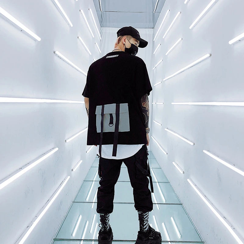 Techwear Reflective Pocket T-Shirt – Techwear UK