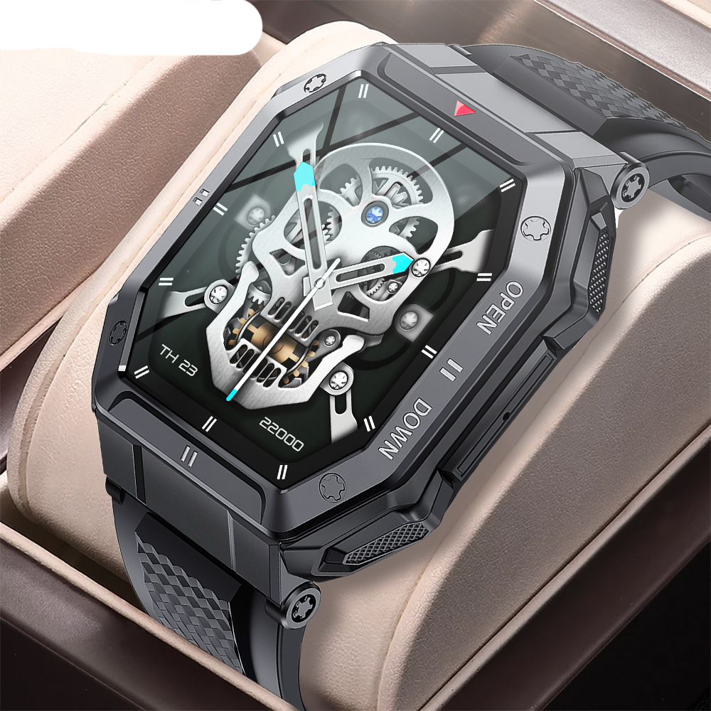 Futuristic Skull Smartwatch – Techwear UK