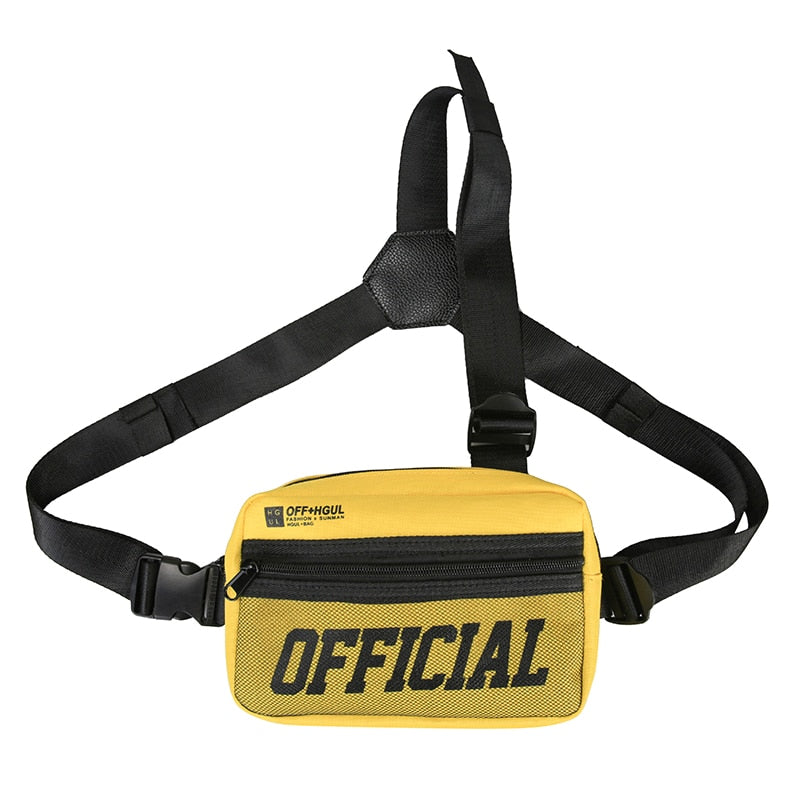Official 3 Strap Chest Bag – Techwear UK