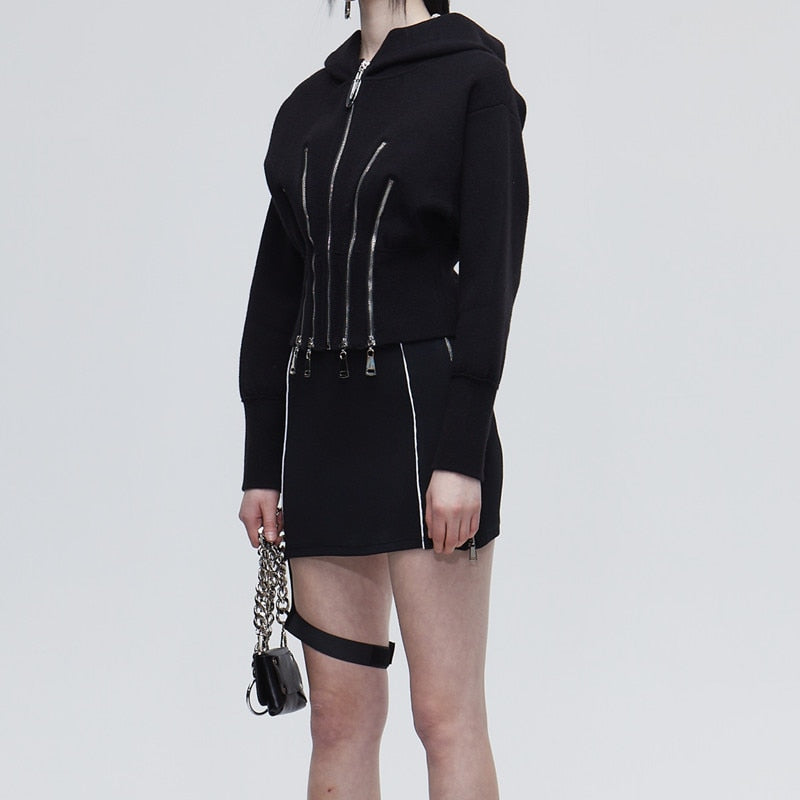 Gothic Zip Up Jacket – Techwear UK